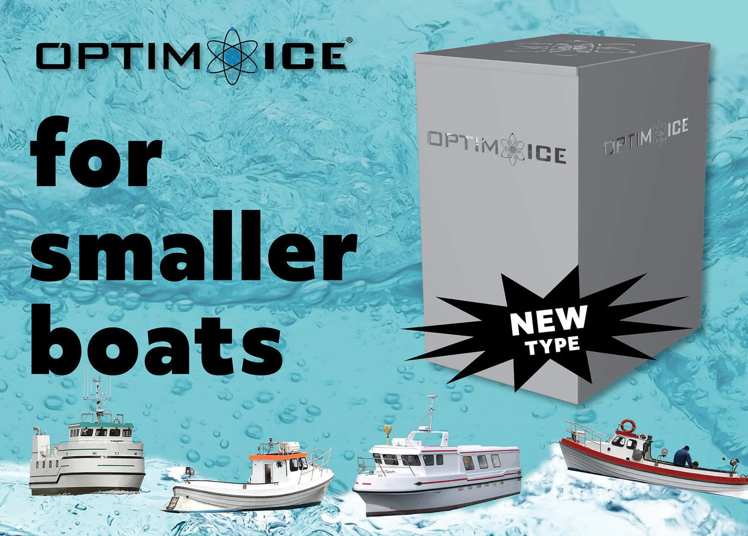 New OptimICE liquid ice machine for smaller boats – KAPP
