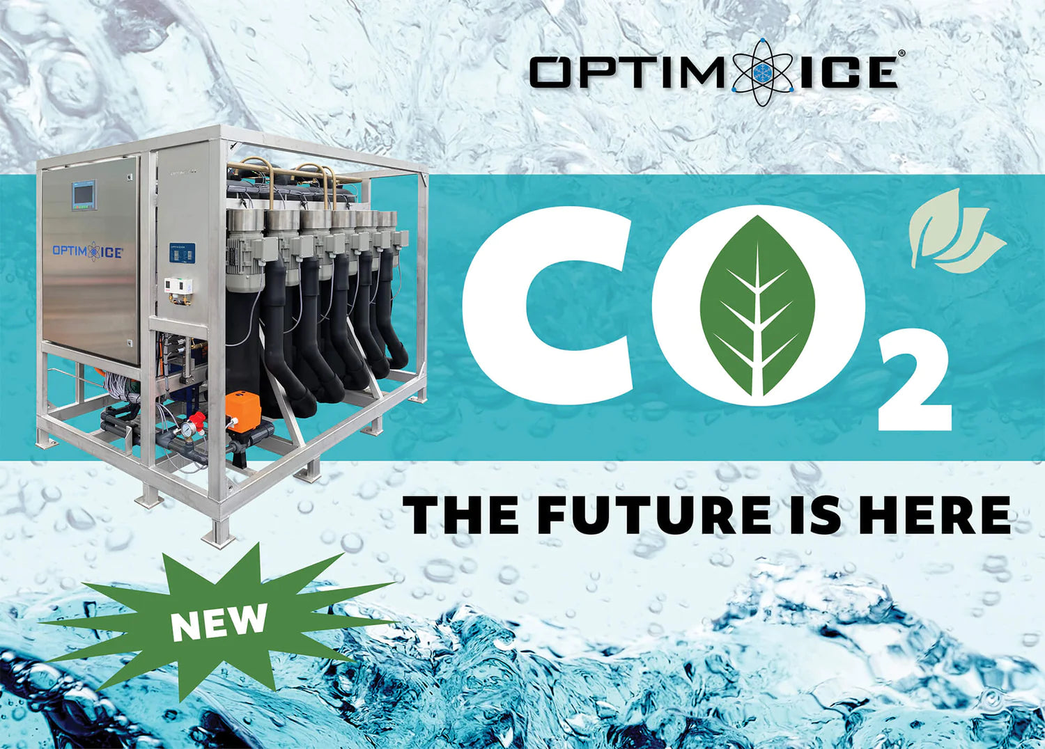 CO2 for all OptimICE Liquid ice machines – KAPP